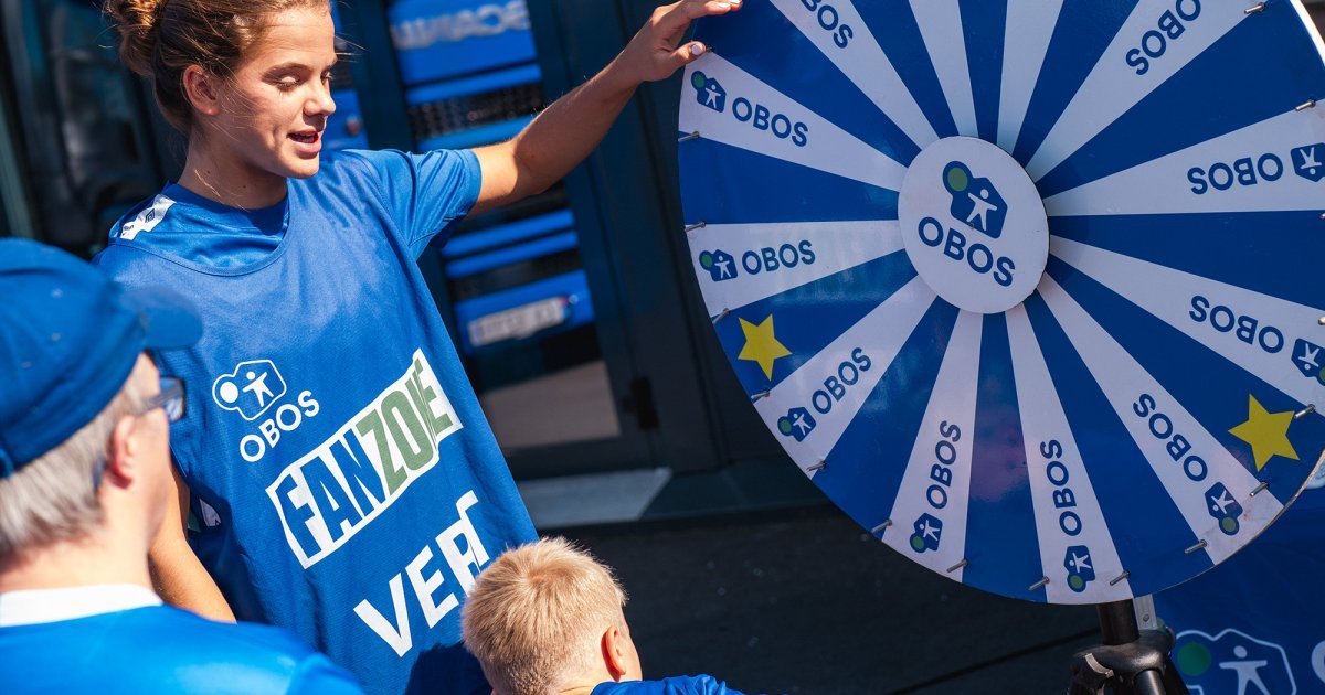 Velkommen til OBOS Fanzone før KFUM–VIKING! / KFUM